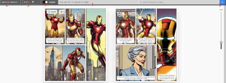 AI Comic Factory - Online Comic Book Easy Generation Tools